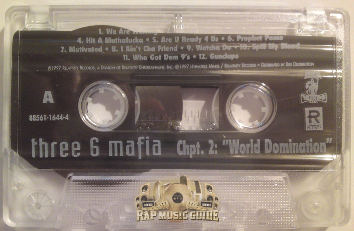 Three 6 Mafia Chpt 2 World Domination Cassette Tape Rap Music Guide